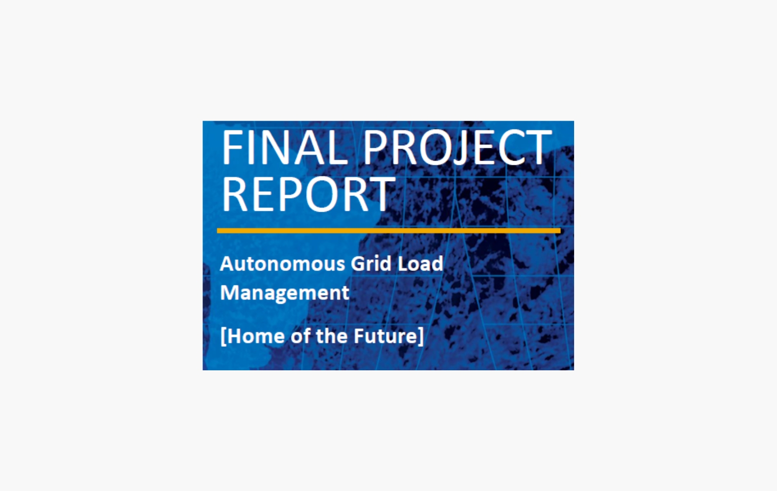 ATCO Home of the Future - Autonomous Grid Load Management - Alberta ...