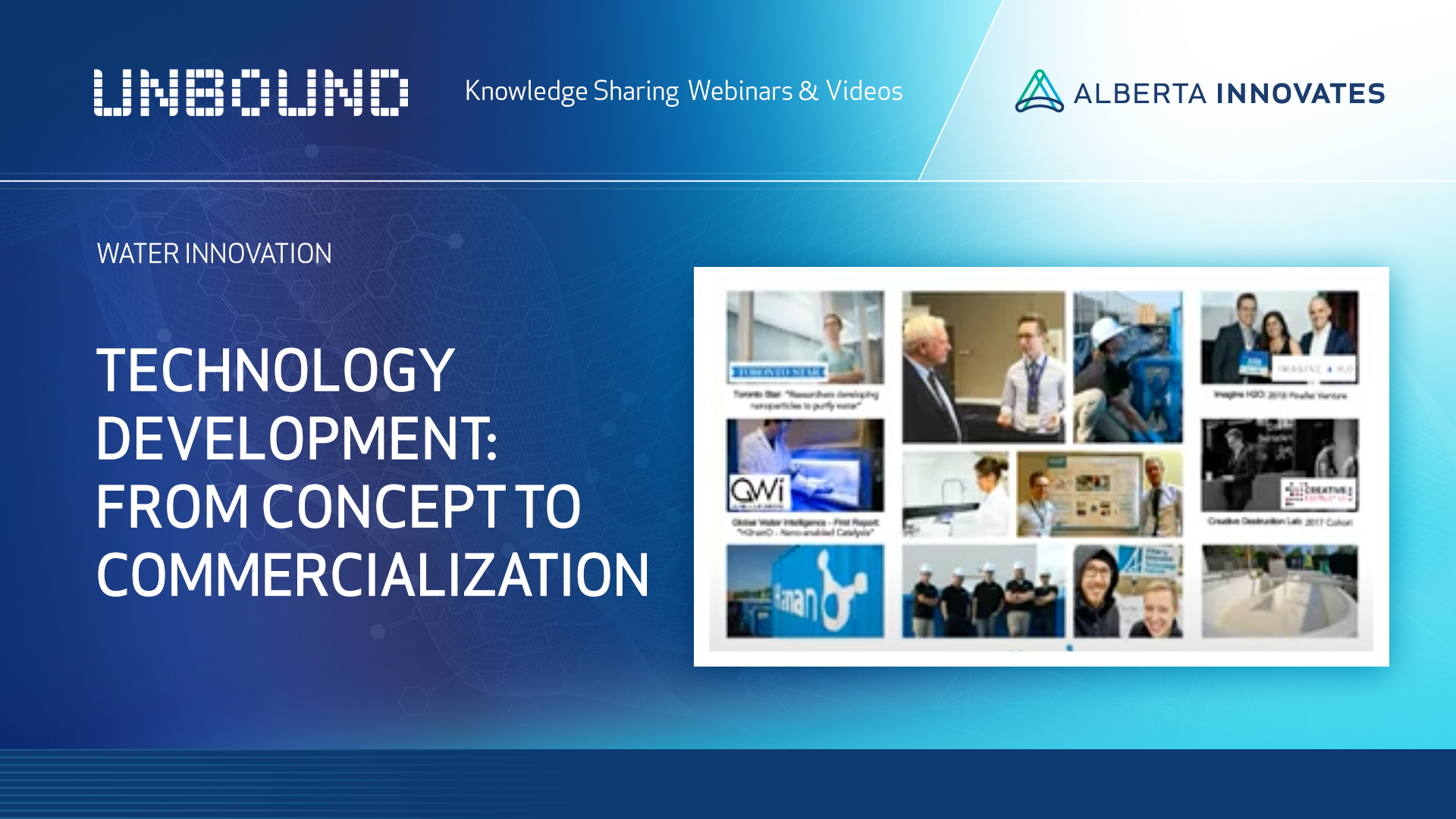 Technology Development: From Concept to Commercialization - Alberta ...