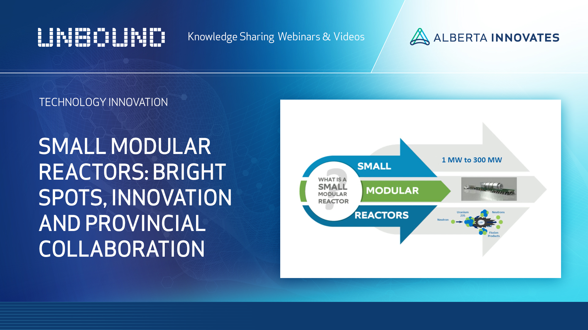 Small Modular Reactors: Bright Spots, Innovation and Provincial ...