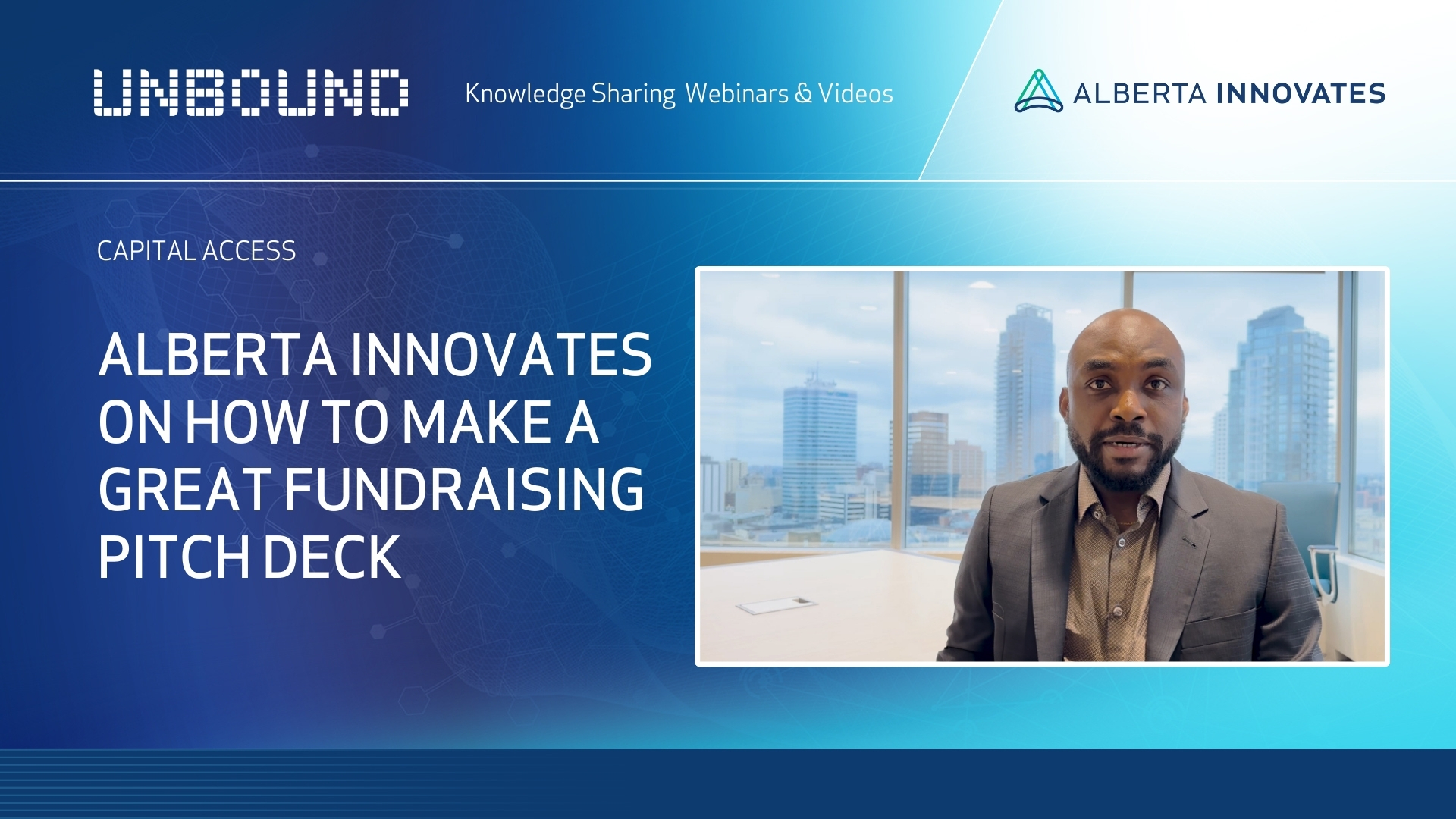 Alberta Innovates on how to make a great fundraising pitch deck ...