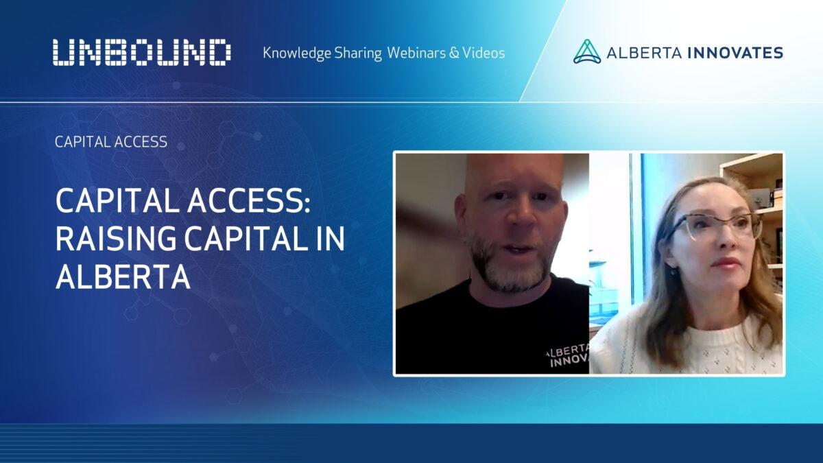 Capital Access: IP Investment Readiness - Alberta Innovates